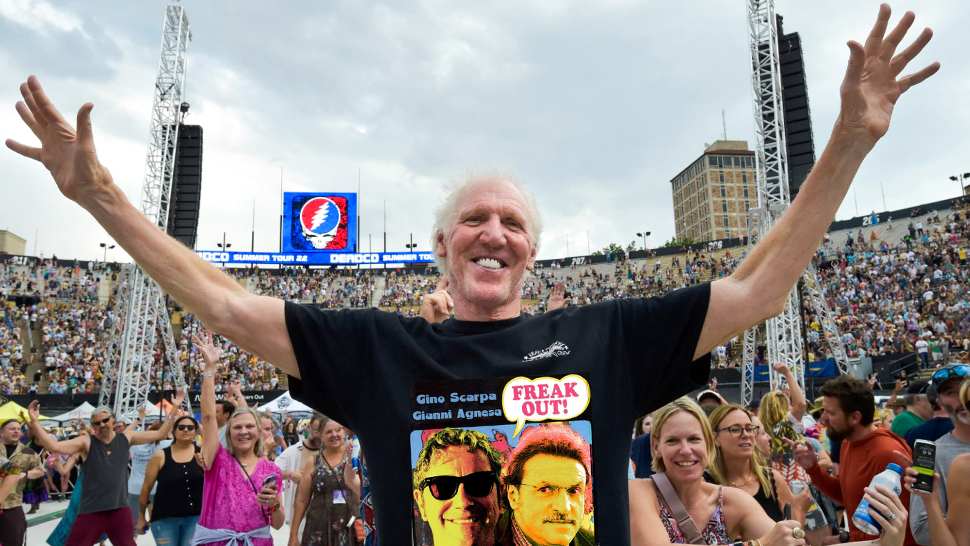 Bye Bye Bill Walton, the Grateful Dead – Freak Out!